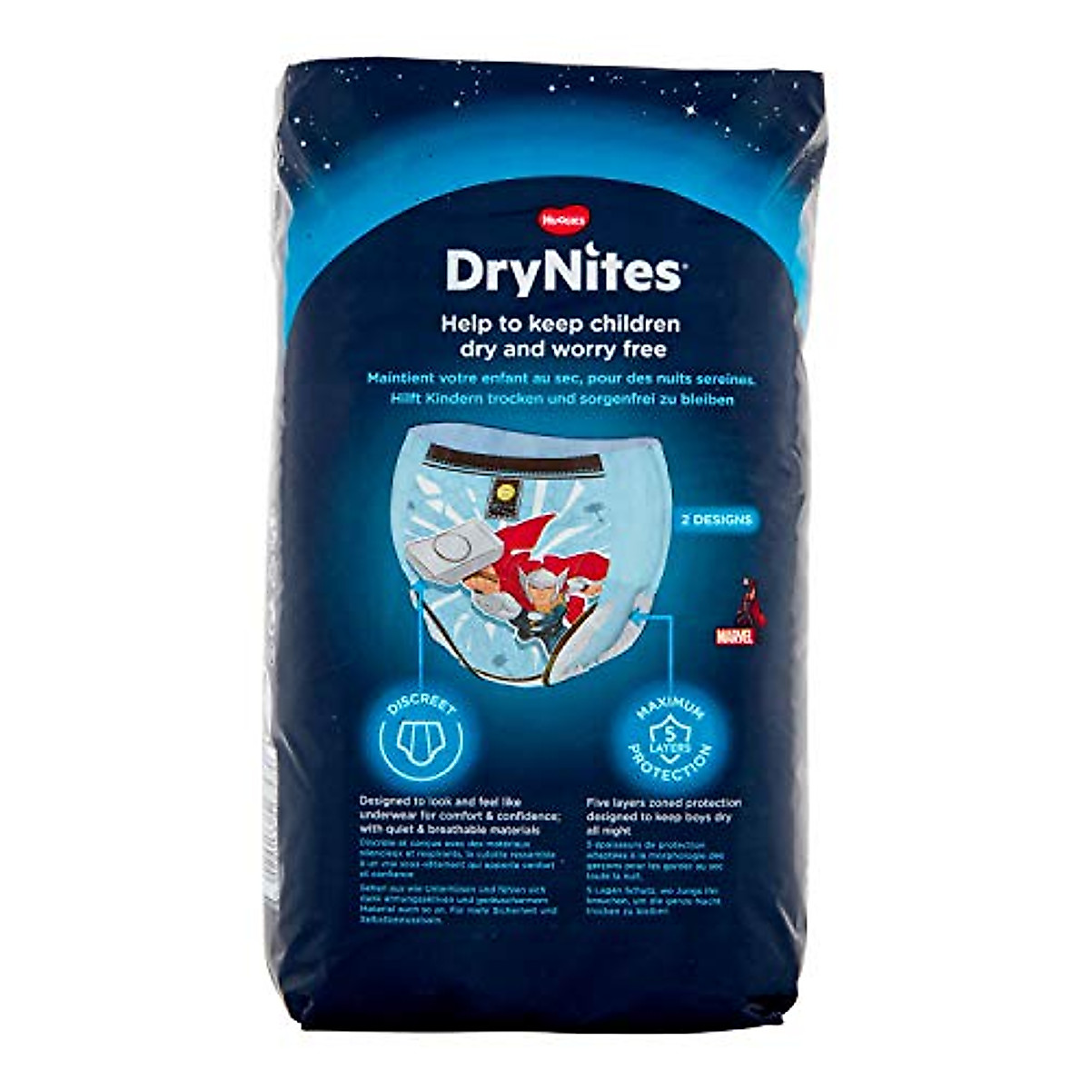 Huggies Drynites Pyjama Pants - Boy Size 4-7 Years (17 to 30 Kg)