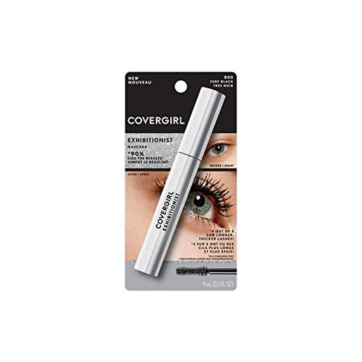 COVERGIRL Exhibitionist Mascara, Very Black