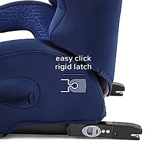 Diono Everett NXT High Back Booster Car Seat with Rigid Latch, Lightweight Slim Fit Design, 8 Years 1 Booster Seat, Blue