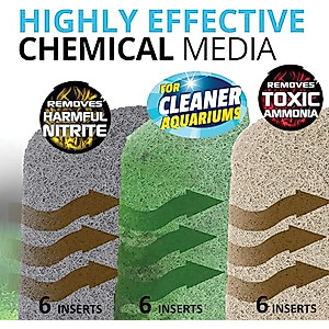 Inland Seas Fluval 406/407 Canister Filter Semi Annual Maintenance & Replacement Filter Media Kit Plus Bundle (8 Items)