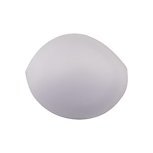 ButtonMode Extra Padded Bra Cups Insert or Sew In, Instant Push Up Size Up Boost Up Support, Balconette Breast Enhancer for Bridal, Bridesmaid, Most Dresses, White, Extra-Padded Size C, 1 Pair
