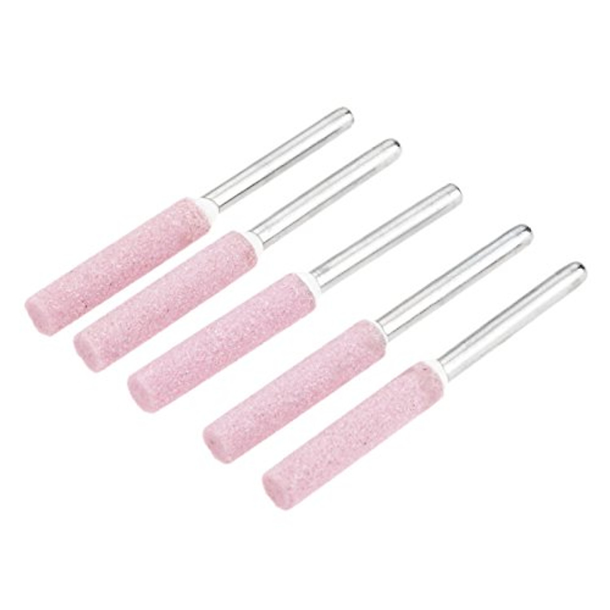 Hicello 5PCS Burr Grinding Stone File, 3/16" Chainsaw Sharpener, Polishing Grinding Tool for Chain Saw Stone Jewelry Wood