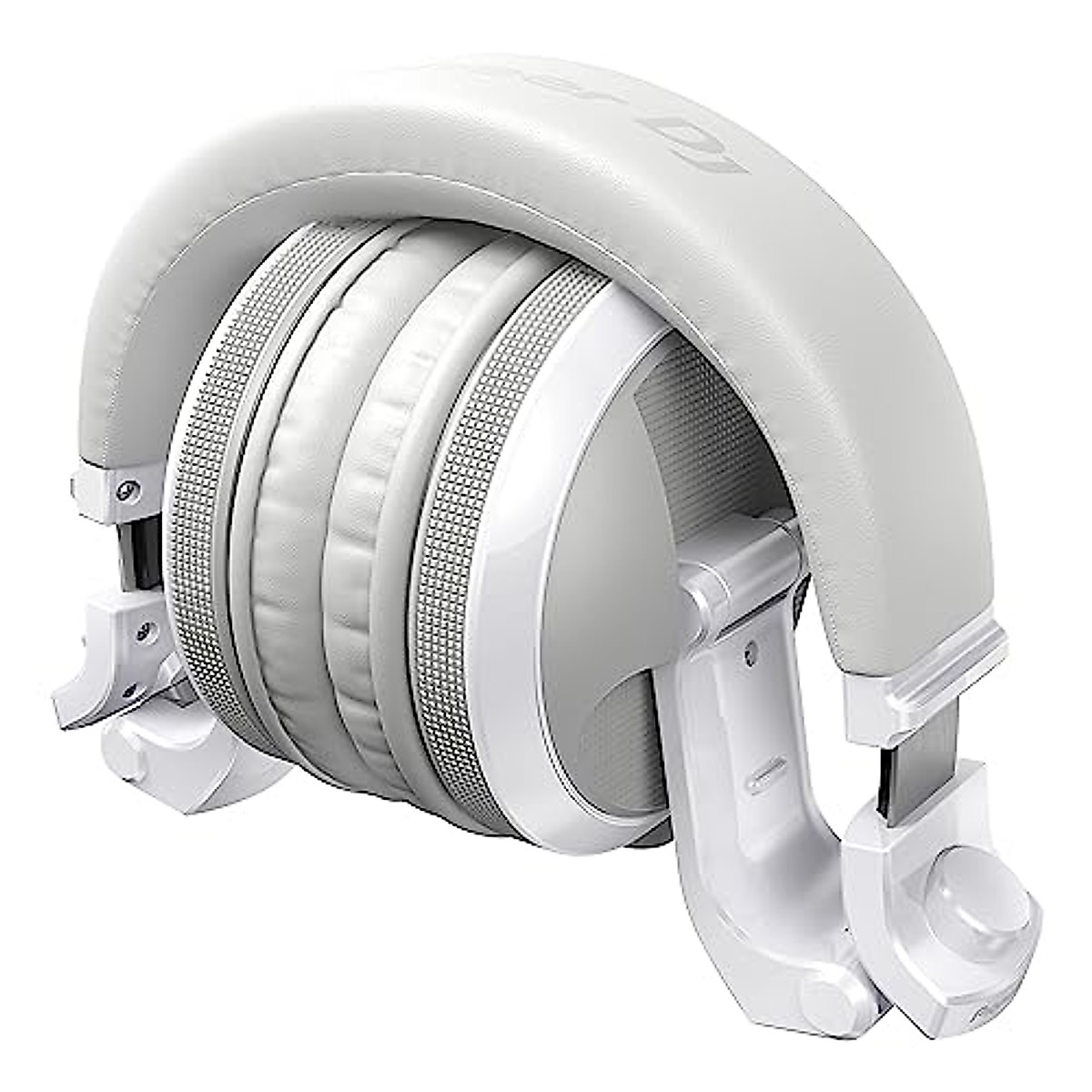 Pioneer DJ HDJ-X5BT-W - Closed-back, Bluetooth-compatible, Circumaural DJ Headphones with 40mm Drivers, 5Hz-30kHz Frequency Range, Detachable Cable, and Carry Pouch - White