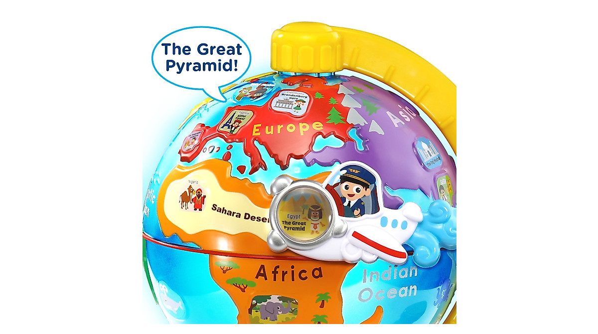 Explore with VTech Light and Flight Discovery Globe