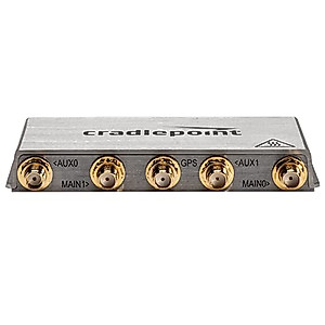 Cradlepoint Branch Adapter Package for Verizon & AT&T First Net LTE Advanced Pro (1200 Mbps) Modem. Includes CBA850 Door and 4 White Antennas