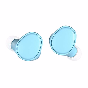 KOSETON E9 True Wireless Bluetooth Earbuds - Wireless in-Ear Headphones with Superior Sound & Premium Comfort, 30 Hour Battery (Bleached Blue)