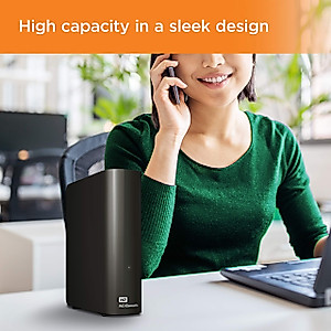 Western Digital 6TB Elements Desktop USB 3.0 external hard drive for plug-and-play storage - WDBWLG0060HBK-NESN