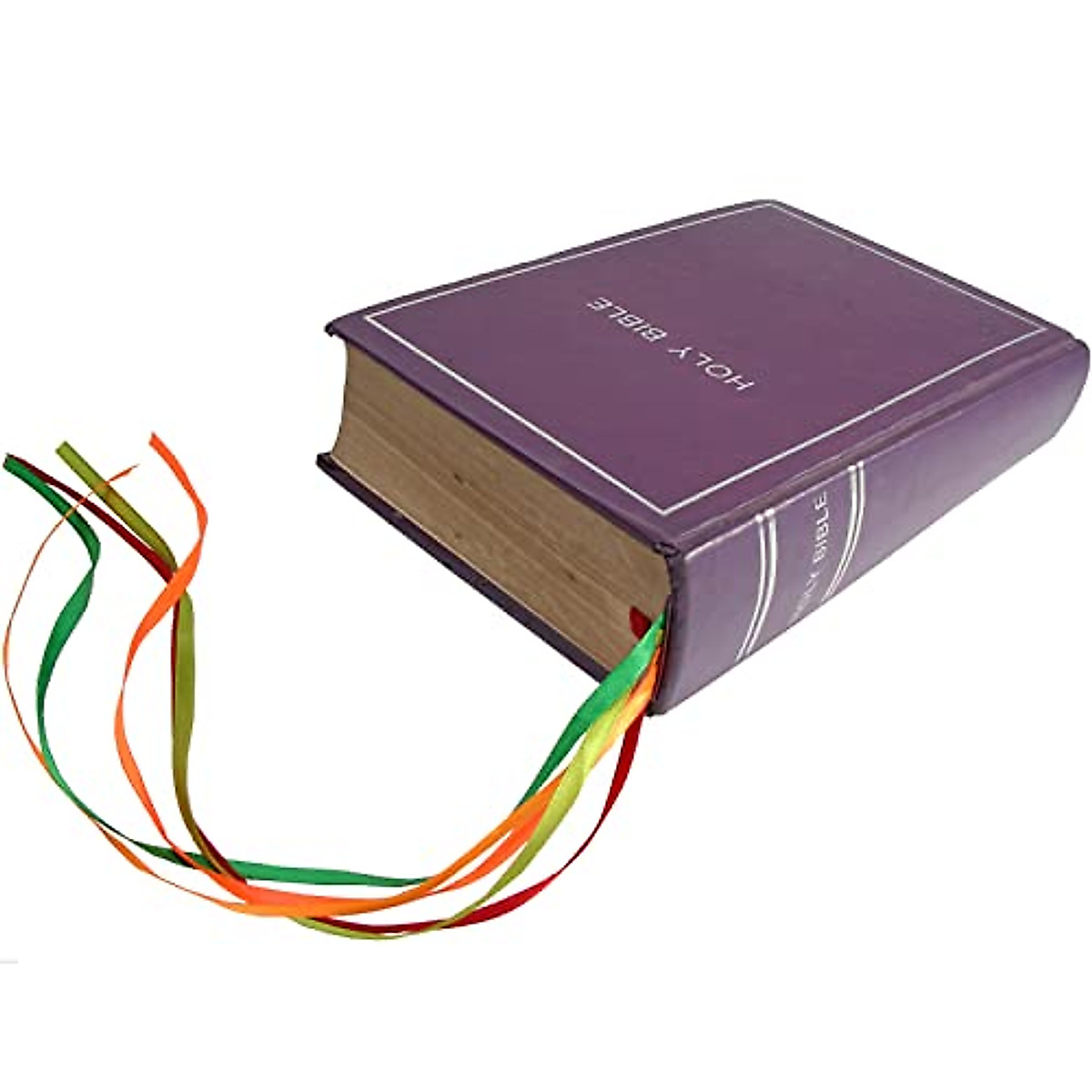 3 Pieces Leather Bible Bookmarks Bible Ribbon Bookmark Multi Ribbon Page Marker, Bible Verse Inspirational Bookmarks - Psalm 46:5, Proverbs 4:23, Philippians 4:13, Bible Accessories,Bible Supplies