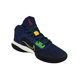 Nike Men's Kyrie Flytrap IV Basketball Shoe, Blue Void/Speed Yellow, 9.5 US