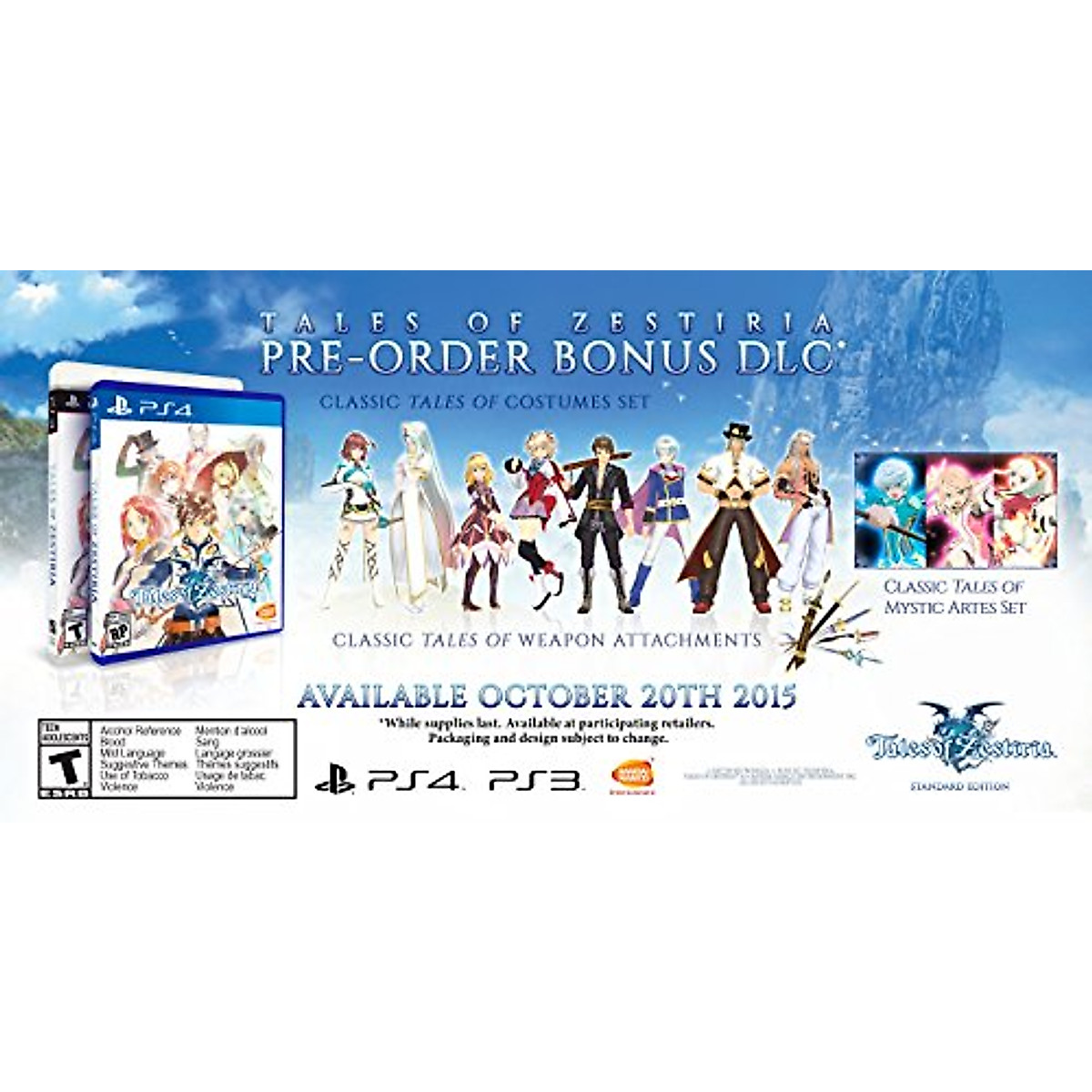 Tales of Zestiria - PlayStation 4 Standard Edition