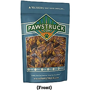Pawstruck Natural Knee Cap Dog Bones Pet Food, 10-Pack Dog Treats for Aggressive Chewers, Low Fat and High Protein Dental Chews, Beef Flavor, Long Lasting and Calming Rawhide Alternatives, 1.34 Kg