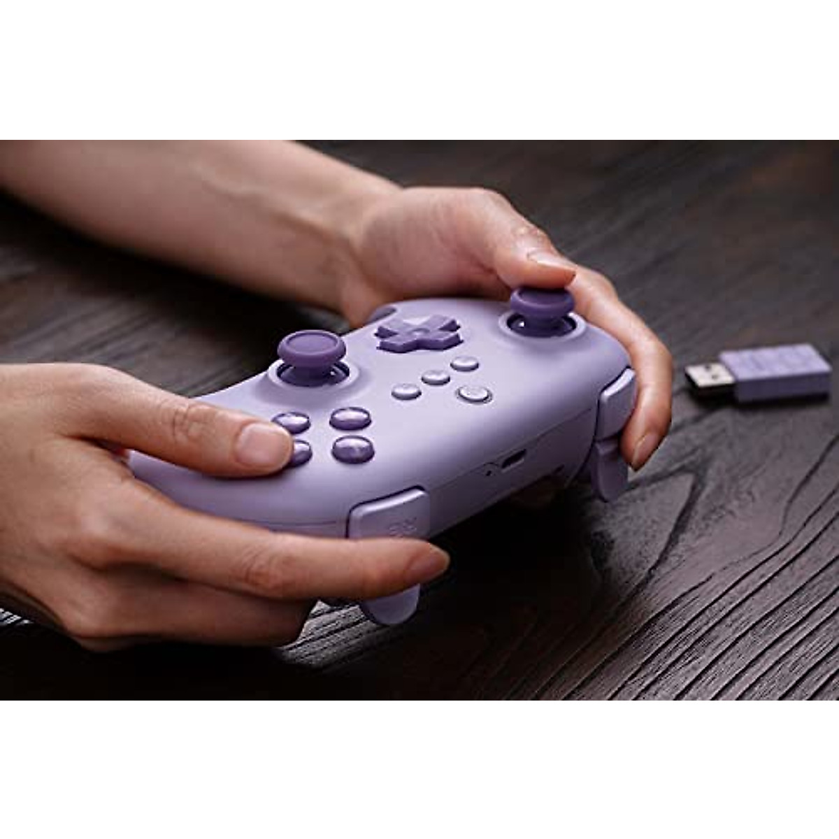8Bitdo Ultimate C 2.4g Wireless Controller for Windows PC, Android, Steam Deck & Raspberry Pi (Lilac Purple)