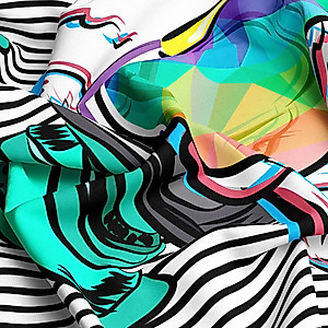 SHOMPE Music Skull Comforter Sets Full Size Boys Punk Rocker Skull Printed Bedding