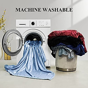 MAXICOZY Wearable Blanket with Sleeves and Pocket, 50"x 70", Warm and Comfy Flannel Blanket Sweatshirt for Adult Women Men (Gray)