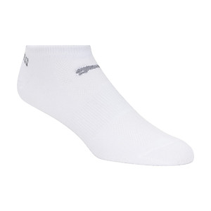 PUMA Women's 6 Pack Runner Socks, Grey White Black, 9-11