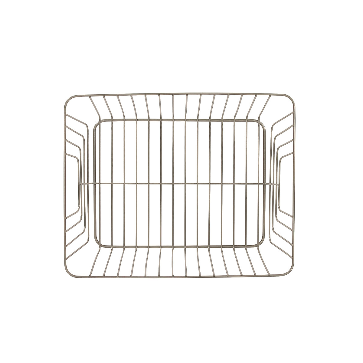 Spectrum Diversified Ashley Basket, Large, Satin Nickel