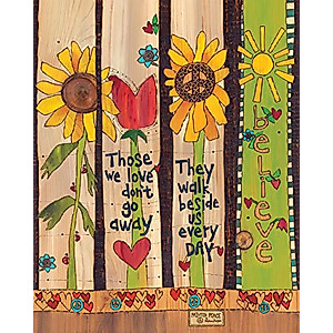 Studio M with Us Everyday Art Pole Outdoor Decorative Garden Post, Made in USA, 20 Inches Tall