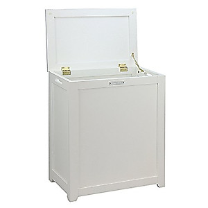 Oceanstar RH5513WHITE Storage Laundry Hamper, White