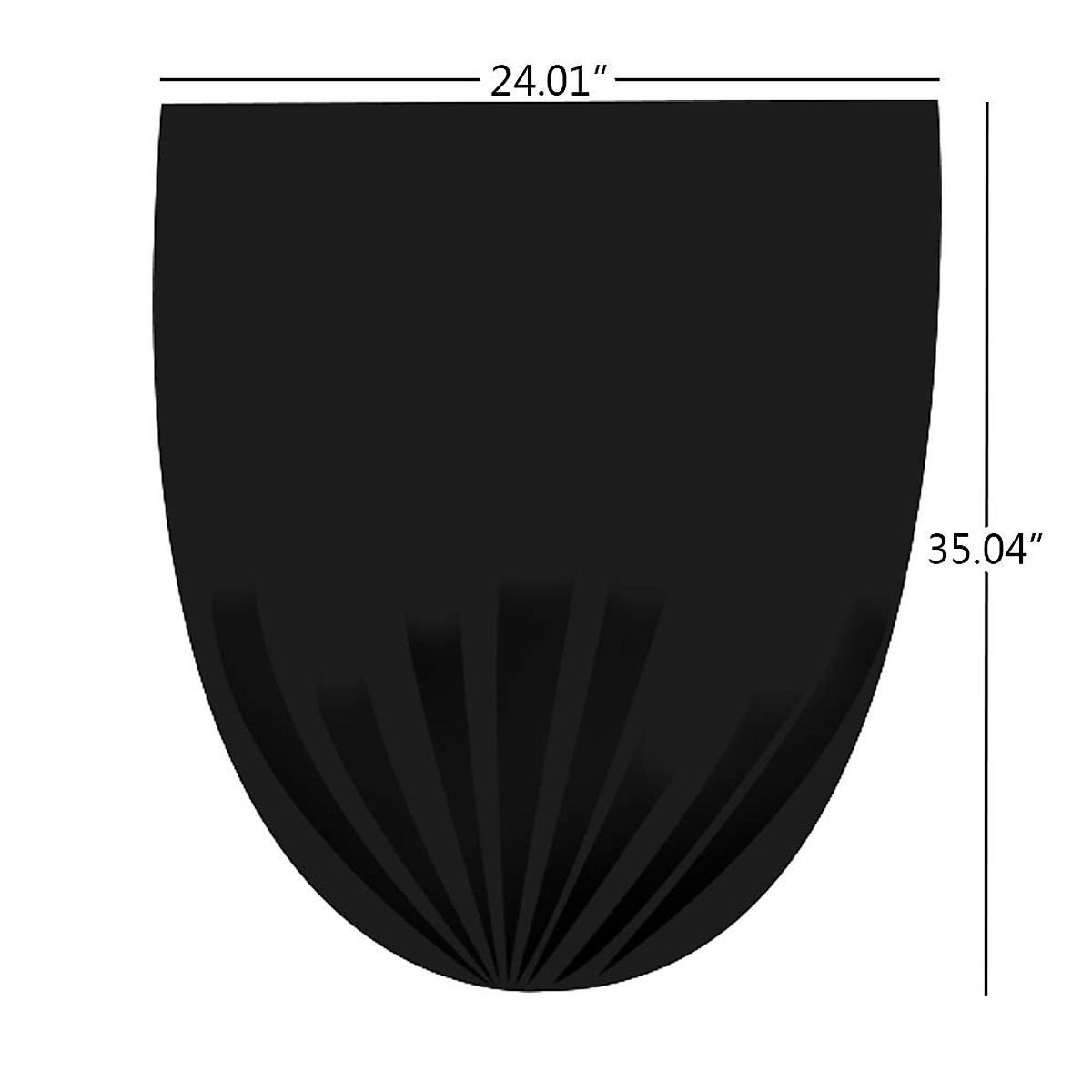 Gloreen Small Trash Bag, 2.6 Gallon Black Unscented Leakproof Garbage Liners(6 Rolls, 150Counts)