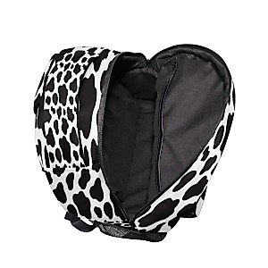 Backpack Geometrical Cow Animal Print Travel Daypack Large Capacity Rucksack High School Book Bag Computer Laptop Bag for Girls Boys Women Men