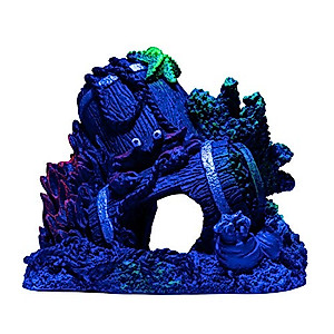 GloFish® Aquarium Décor, Barrels Decoration for Fish Tanks, Multiple