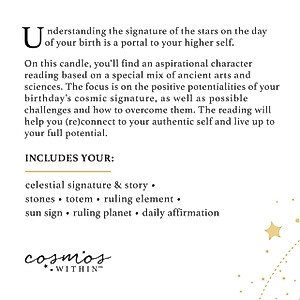 October 27th Personalized Zodiac Candle | Detailed Personality Description for Your Birthdate | Live Astrologer Sessions | Handmade Scorpio Candles | Astrology Christmas Gifts for Women