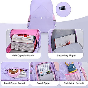 KTamiran Cute Backpack Travel Backpacks Bookbag for Women & Men Boys Girls School College Students Backpack Durable Water Resistant Blue Large