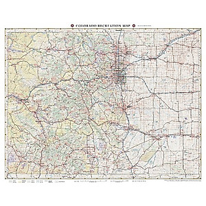 Colorado Recreation Map (Benchmark Maps)