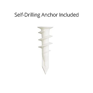 Essentra Home Matte Black Wall Mounted Decorative Coat Hooks, Wall Hooks Sold in Sets of 2