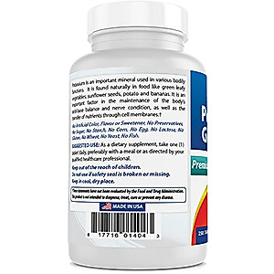 Best Naturals Potassium Gluconate Supplement 595 Mg Tablet, 250Count