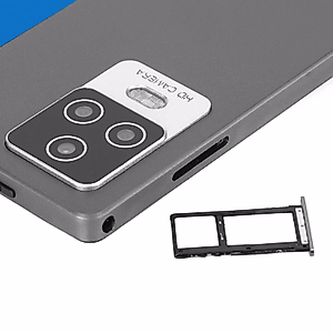 GLOGLOW Octa Core Tablet, 10.1 Inch Tablet FM GPS Function 6GB RAM 64GB ROM 4G Dual SIM Dual Standby for Watch TV for Android 11 (Blue)