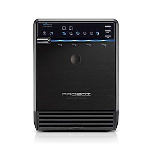 Mediasonic PROBOX 4 Bay 3.5” SATA Hard Drive Enclosure – USB 3.0 eSATA Support 24TB HDD (HF2-SU3S3)