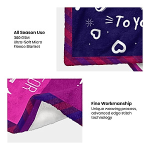 AISDE 7 Year Old Girl Birthday Gifts Blanket 60"X50", Birthday Gifts for 7 Year Old Girls, Best Presents for 7 Year Old Girls, 7 Year Old Gifts Ideas, 7th Birthday Decorations for Girls Blankets