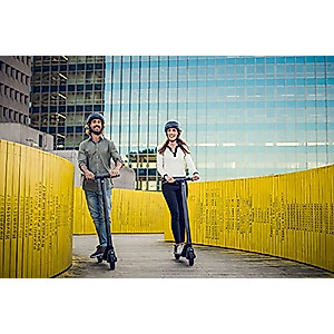 Segway Ninebot ES2 Electric Kick Scooter, Lightweight and Foldable, Upgraded Motor Power, Dark Grey Large