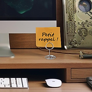 UMETDO 30PCS Table Number Holders Place Card Holder - Photo Holders for Tables, Cards Stand Name Menu Clips, Table Sign Holders for Wedding Anniversary Birthday Party, Silver