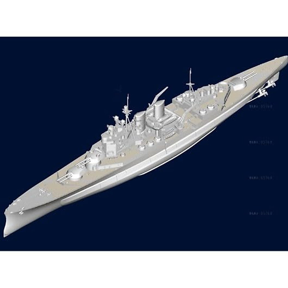 Trumpeter 1/700 HMS Renown British Battle Cruiser 1942 Model Kit