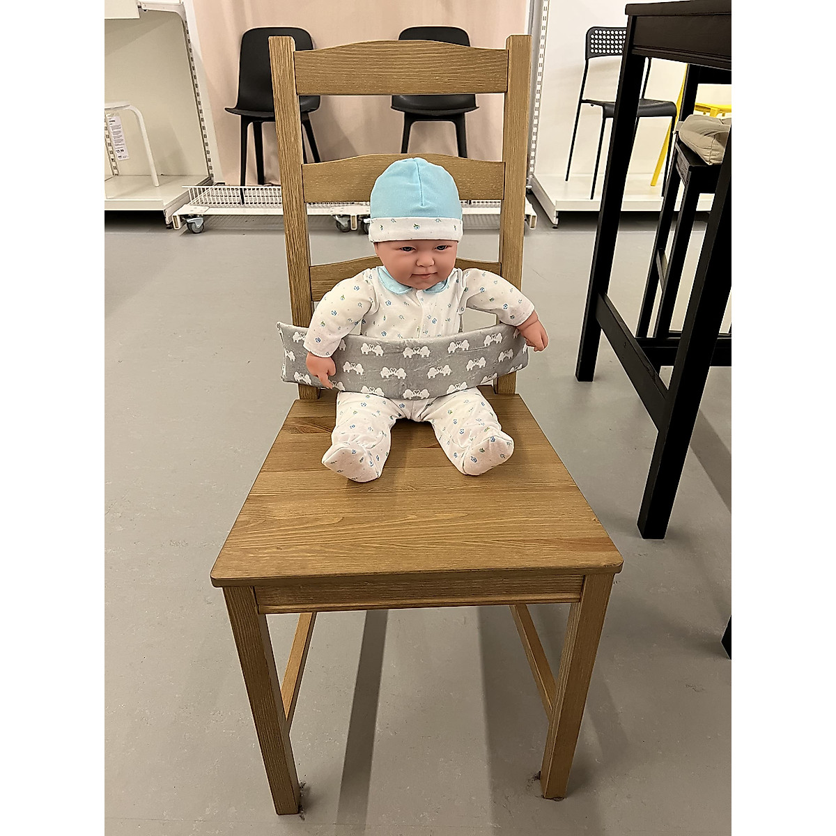 Multifunctional Highchair Strap for Infants&Toddler Grocery Cart Straps Baby high Chair Harness(Elephants Love)