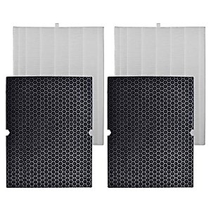 2-Sets Replacement Filter H Compatible with Winix 5500-2 Air Purifier,Compare to Part Winix 116130