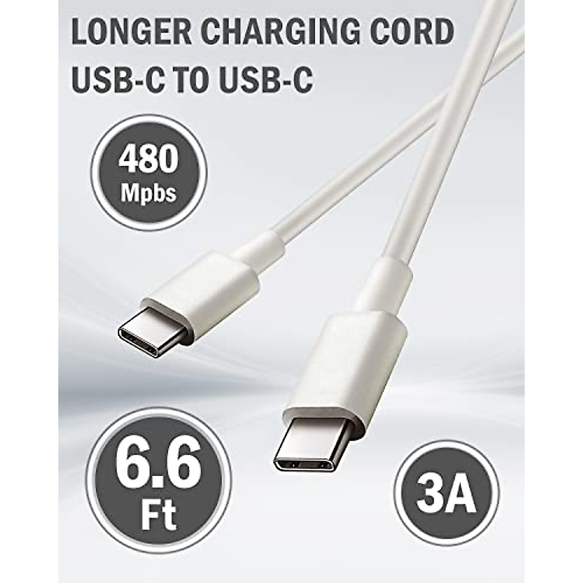 30W USB-C Charger for Google Pixel 6/7 with 6.6Ft Cable - GaN III Foldable Portable Fast Charging for Google Pixel 7/7 Pro/6/6 Pro/5/5 Pro, Pixel Buds, Pixel Stand and More