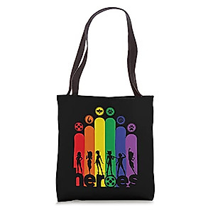 Miraculous Ladybug Rainbow Collection All Heroez Tote Bag