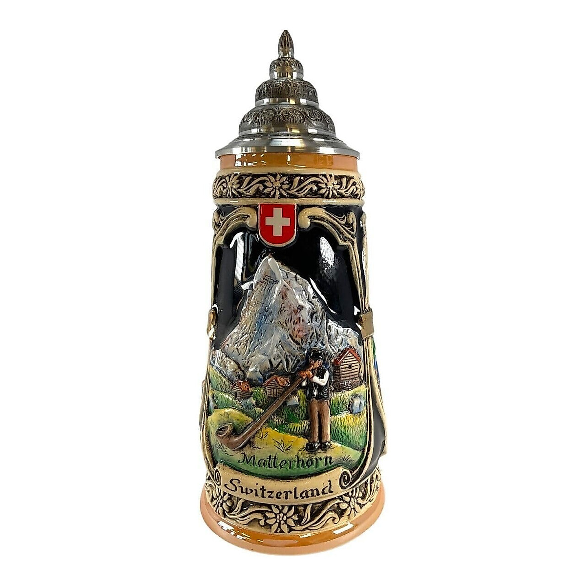 Matterhorn Switzerland German Beer Stein .5L New Mug Germany Limited Edition - Christmas Ornament and Holiday Gift