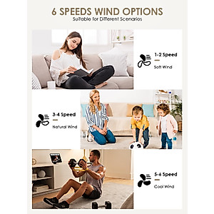 DAFOLOGIA Low Profile Ceiling Fans with Lights and Remote, Stylish 19.7 inches Dimmable Flush Mount Ceiling Fan, Enhancing Room Decor, Stepless Color Temperature Change, and 6 Speeds - White