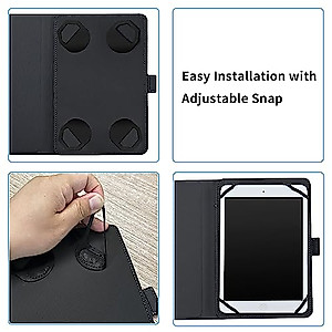 Case for TCL Tab 10 5G 10.1" 9183W (2022)/TCL TAB 10s 9080G（2021/TCL TAB 10s 9081X/TCL Tab Pro 5G Tablet 10.36 inch/TCL TAB MAX 10.4 Inch 360 Degree Rotatable Cover,Purple Rose