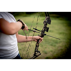 Barnett Vortex Compound Bow, Youth Bow for Teens,Attached Quiver, in Mossy Oak Break-Up Country