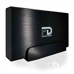 Fantom Drives 14TB External Hard Drive - USB 3.0/3.1 Gen 1 + eSATA Aluminum Case - Mac, Windows, and Xbox (Renewed)