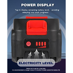 Moonshan Rechargeable Lithium Battery for Cordless Bag Sewing Machine Bag Closing Machine Portable Bag Closer (Only One Battery)