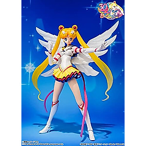 TAMASHII NATIONS - Pretty Guardian Sailor Moon Sailor Stars - Eternal Sailor Moon, Bandai Spirits S.H.Figuarts Action Figure