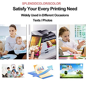 VersaLink C500 Toner Cartridge | 12,500 Pages | 106R03869 106R03866 106R03867 106R03868 Toner Set Replacement for Xerox VersaLink C500 C500DN C500N C505 C505DN C505N C505S C505X Printer