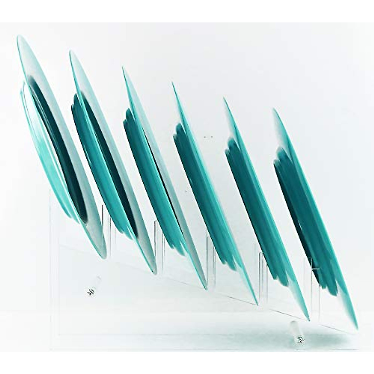 Calypso Basics by Reston Lloyd Melamine Dinner Plate, Set of 6, Turquoise