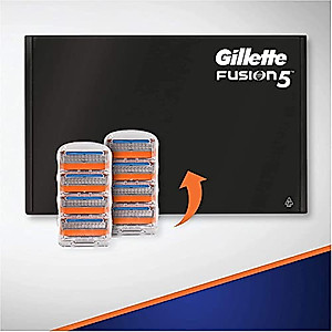 Gillette Fusion5 Razor Blades for Men with Precision Trimmer, Pack of 16 Refill Blades (Suitable for Mailbox)